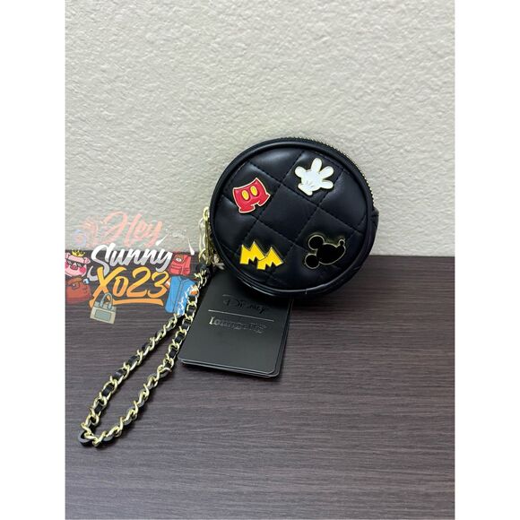 Loungefly | Bags | Loungefly Disney Mickey Mouse Icons Quilted Coin ...